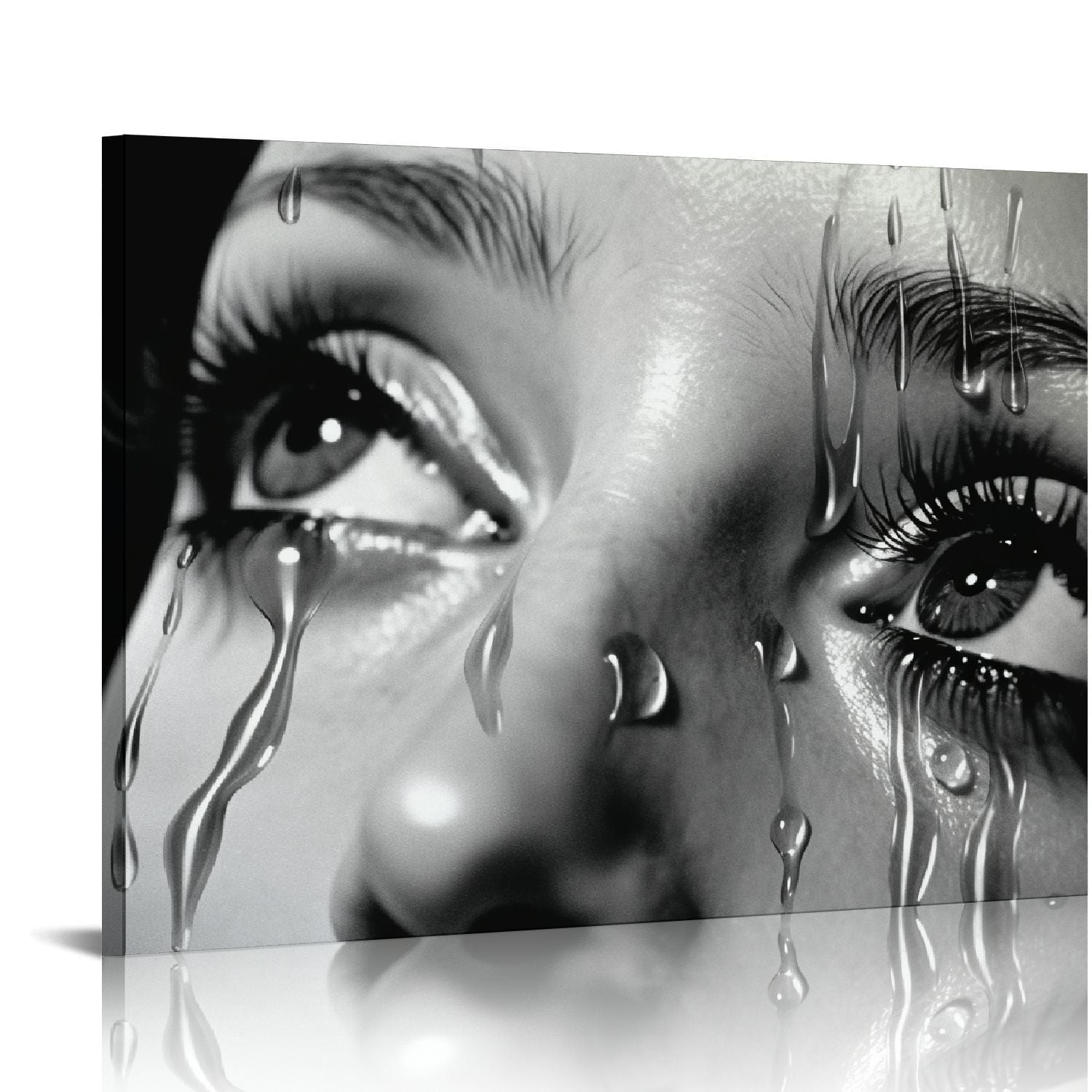 Nawypu Man Ray Poster Tears of Glass Surrealist Surrealist Poster ...