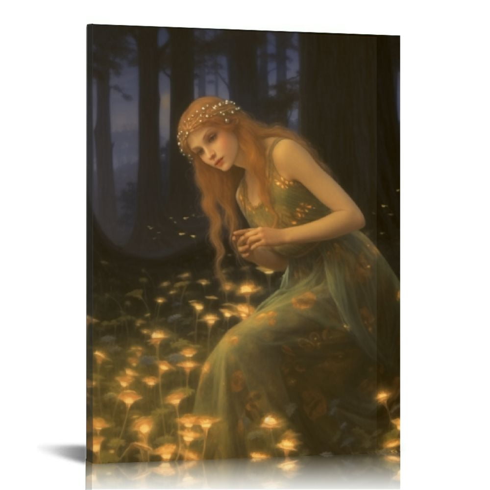 Nawypu Midsummer Eve Canvas Wall Art - Walmart.com