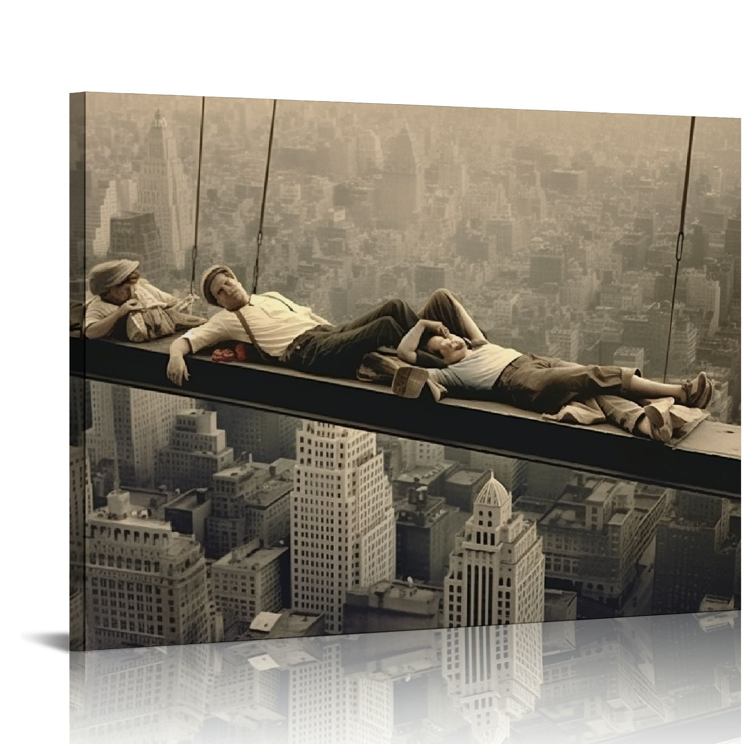 Nawypu Mile High Nap - Canvas OR Print Wall Art - Walmart.com