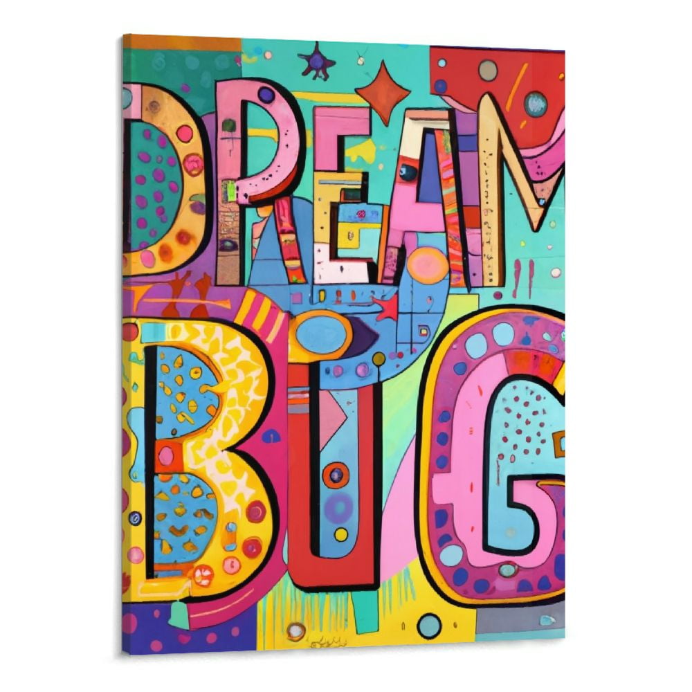 Nawypu Motivational Inspirational Canvas Wall Art Quote Print Positive ...