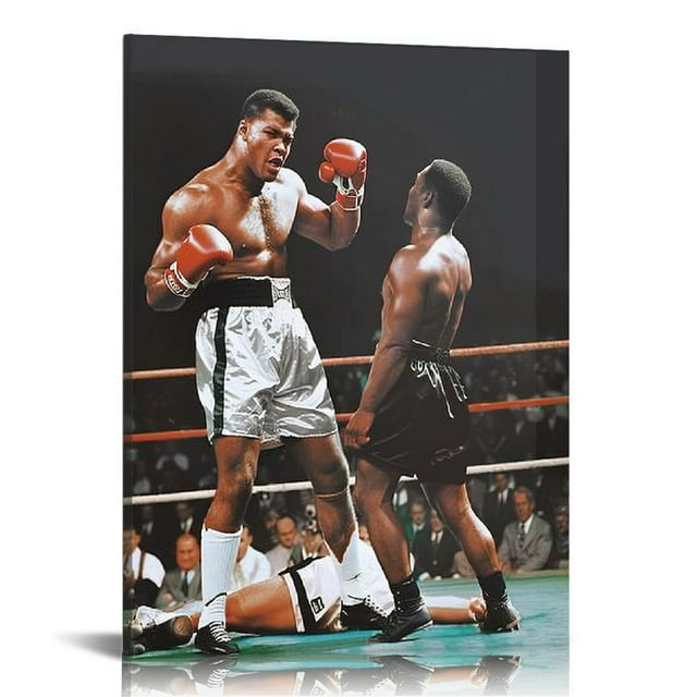 Nawypu Muhammad Ali Posters - Muhammad Ali Canvas Wall Art in Ring ...