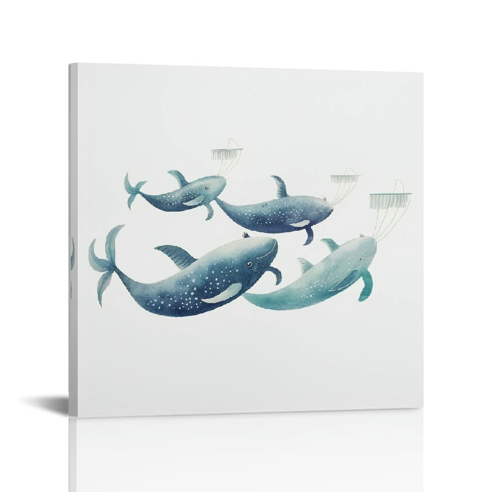 Nawypu Narwhal Art Print Beautiful Ocean Sea Life Inspiration ...