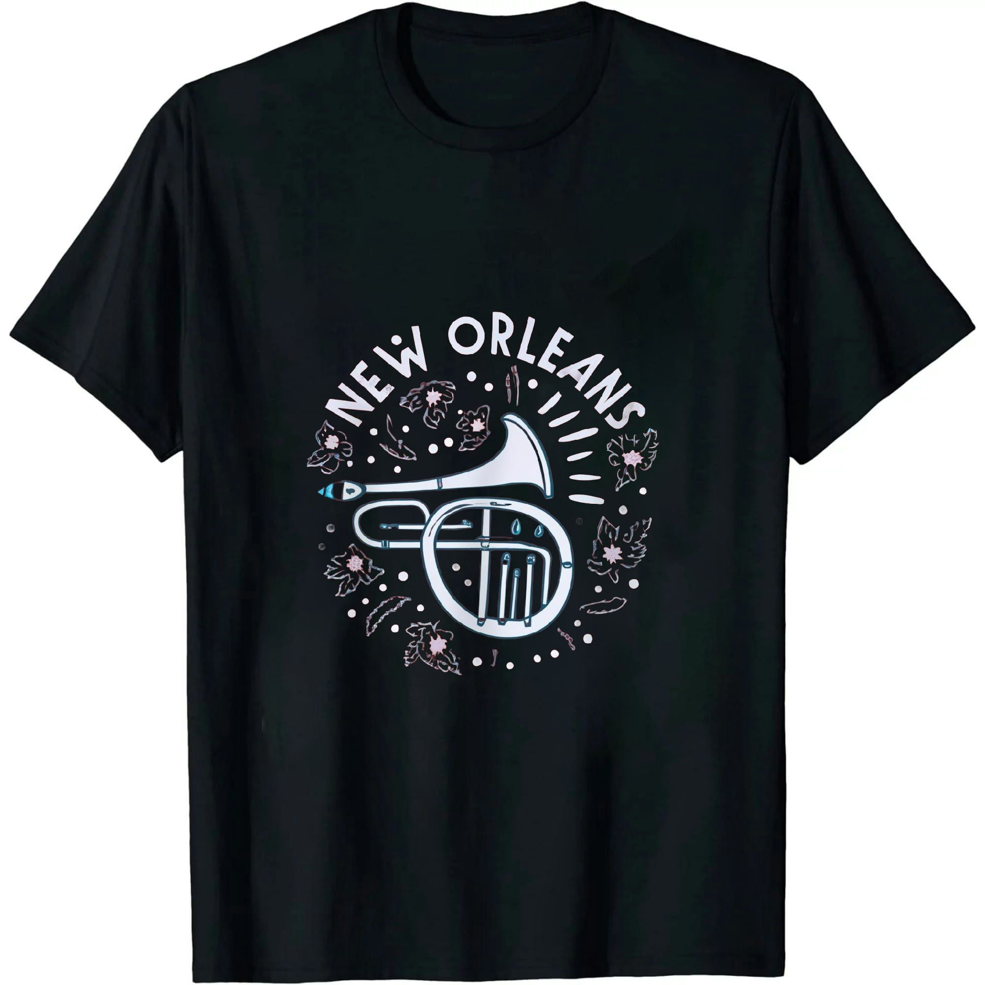Nawypu New Orleans French Quarter Shirt Mardi Gras T-Shirt - Walmart.com