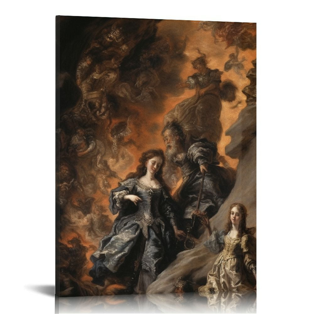 TIAOTIAOHOU - Oil Painting of Fall of The Angels by Peter - Baroque ...