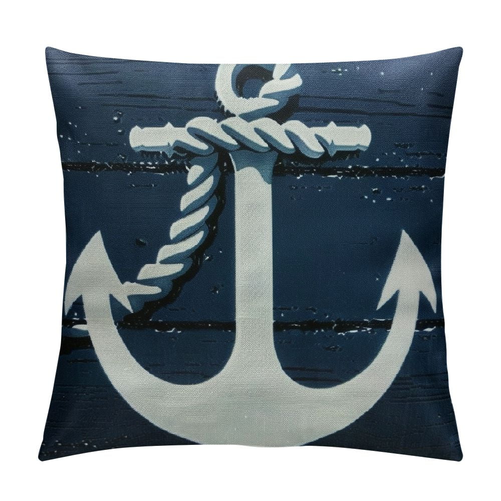 Nawypu Outdoor Patio Decorative Lumbar Pillow Cover Only Weather Water ...