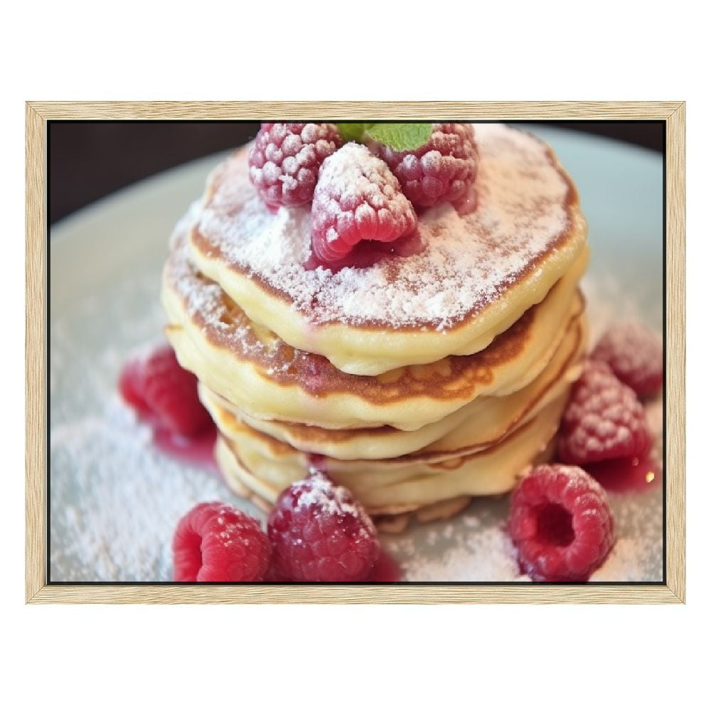Nawypu Pancake With Berries Restaurant Canvas Art Poster And Wall Art ...