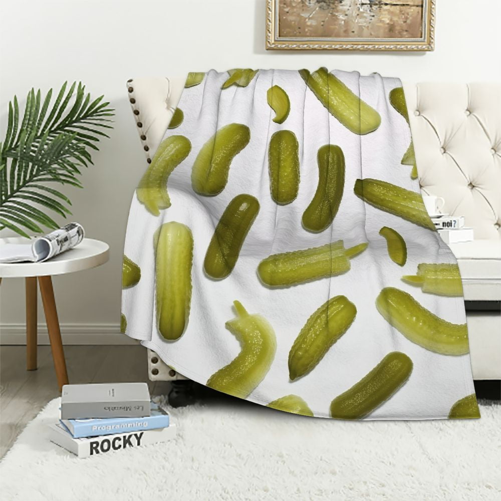 Nawypu Pickles Blanket Throw Super Soft and Cozy Blankets for Home ...