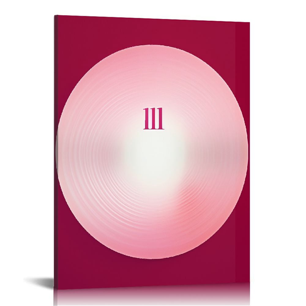 Nawypu Pink Gradient Aura Angel Numbers Posters Sets for Room Aesthetic ...