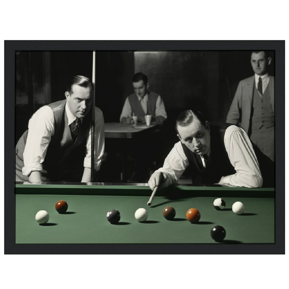 Nawypu Pool Posters Snooker Player Prepares to Play A Shot As His ...