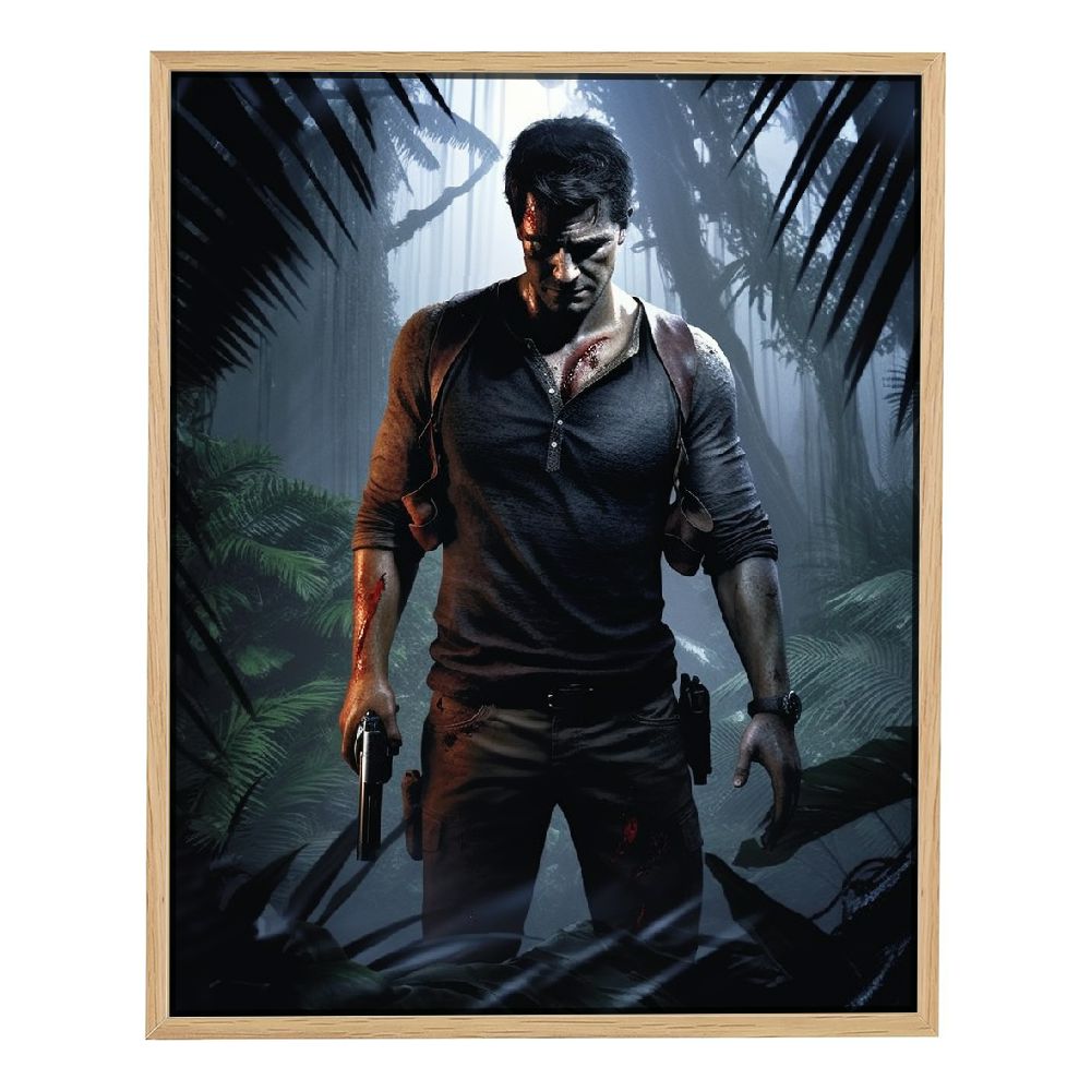 Nawypu Poster A Thiefs End New Game Poster Canvas Prints Dorm Bedroom ...