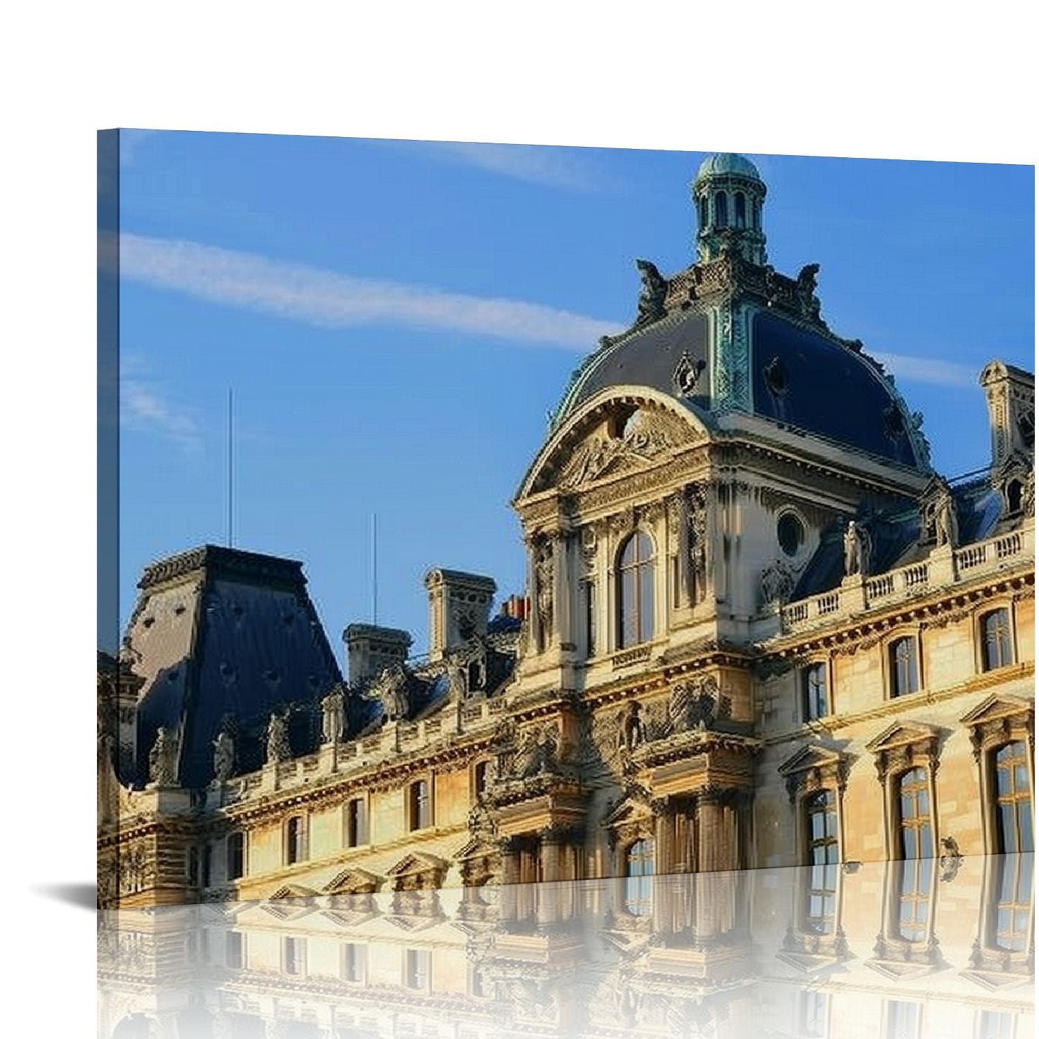 Nawypu Posters for Bedroom The Louvre Canvas Wall Art Contracted Poster ...