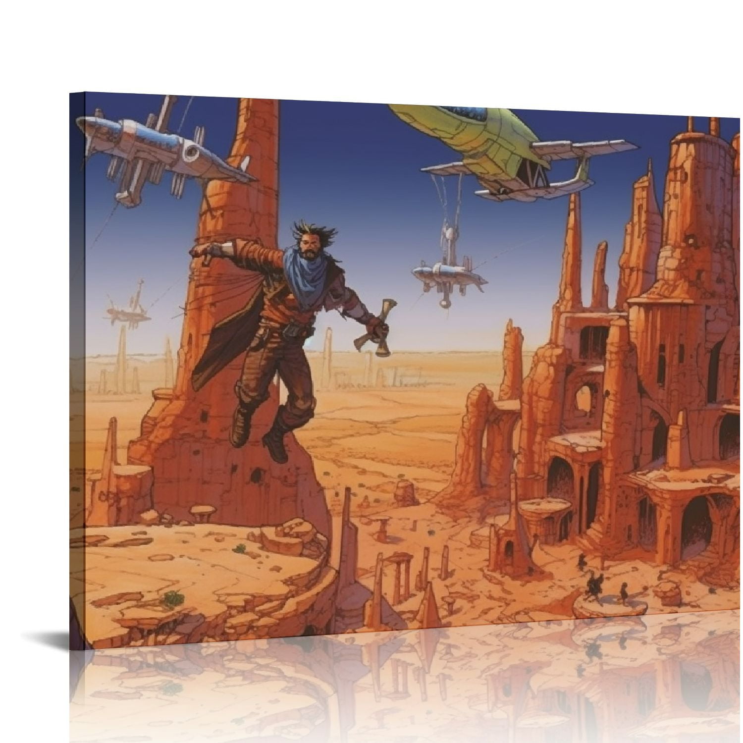 Nawypu Posters for Room Aesthetic Moebius Canvas Wall Art for Living ...