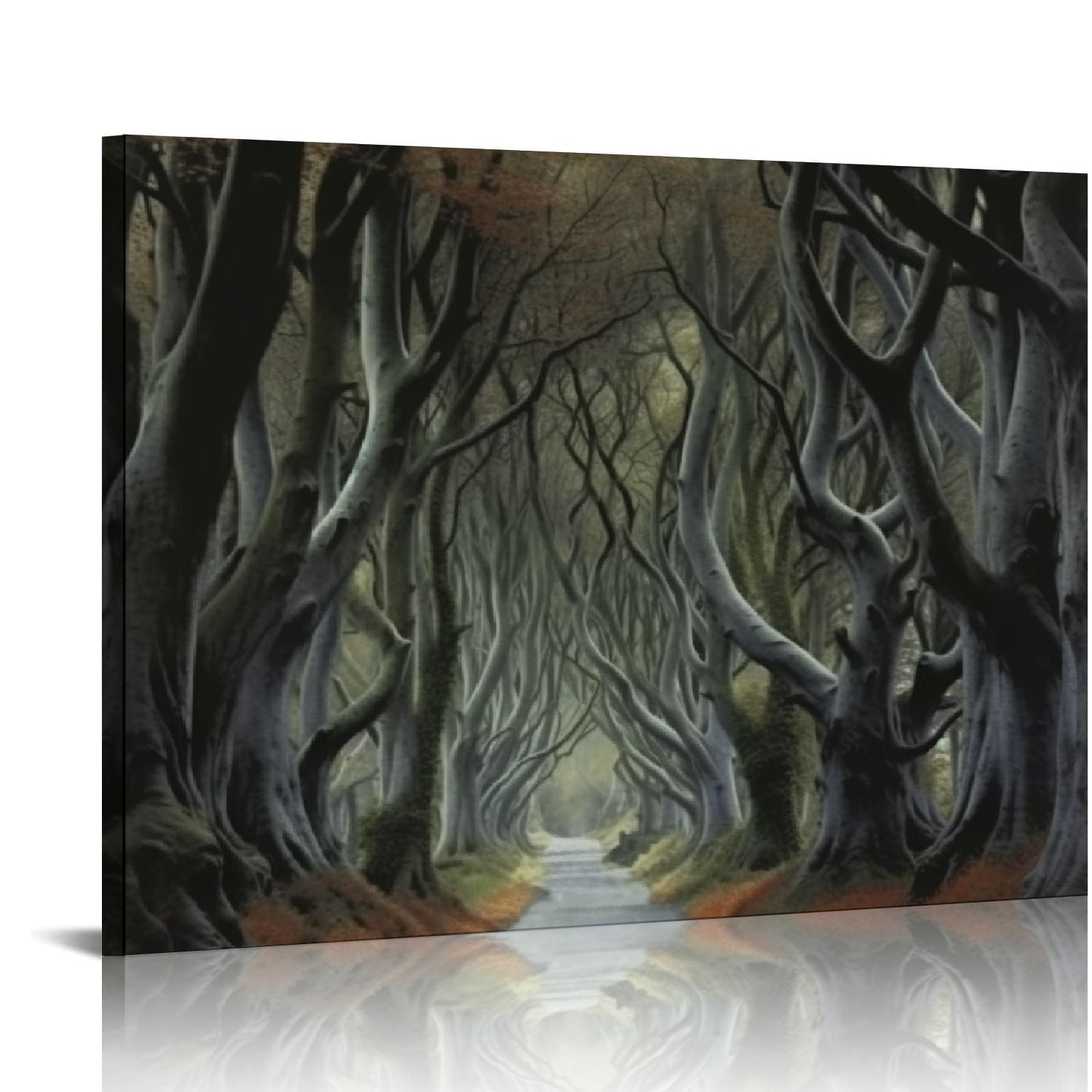 Nawypu Posters Winter Poster Canvas Wall Art Cold Winter Depression ...