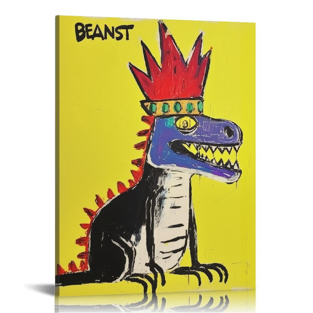 Nawypu Prints Wall Art Graffiti Posters Jean Michel Street Art Picture ...
