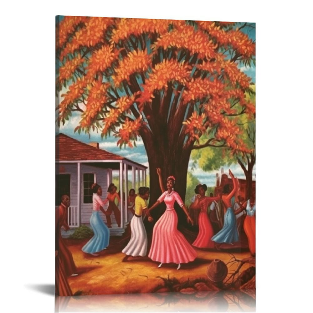 JEUXUS Puerto Rico Art Mexican Folk Poster Pictures Canvas Wall Art ...