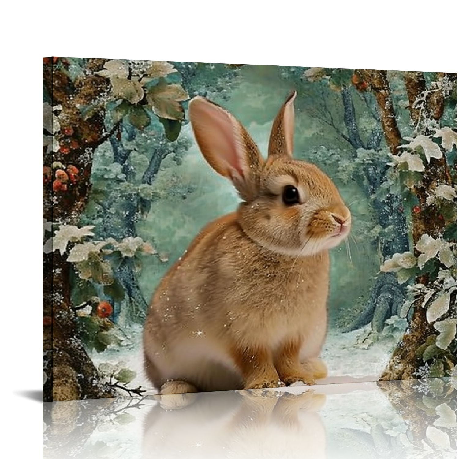 Nawypu Rabbit Once Upon A Time Vertical Plaque Poster Rabbits Plaque ...