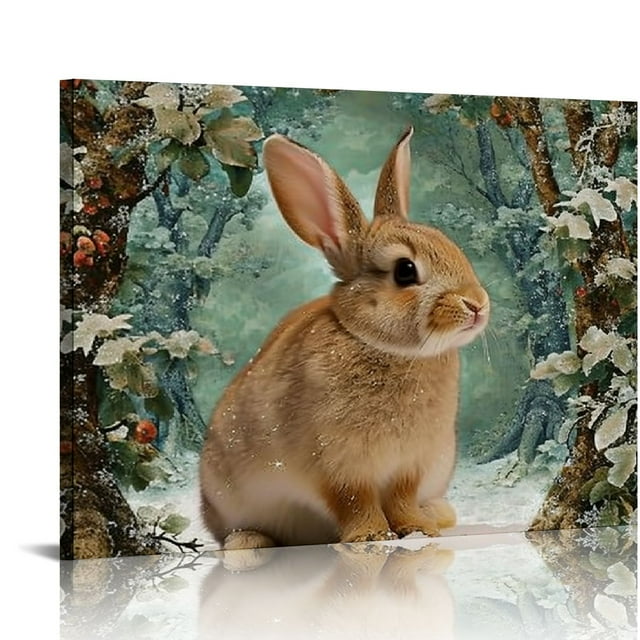 Nawypu Rabbit Once Upon A Time Vertical Plaque Poster Rabbits Plaque ...