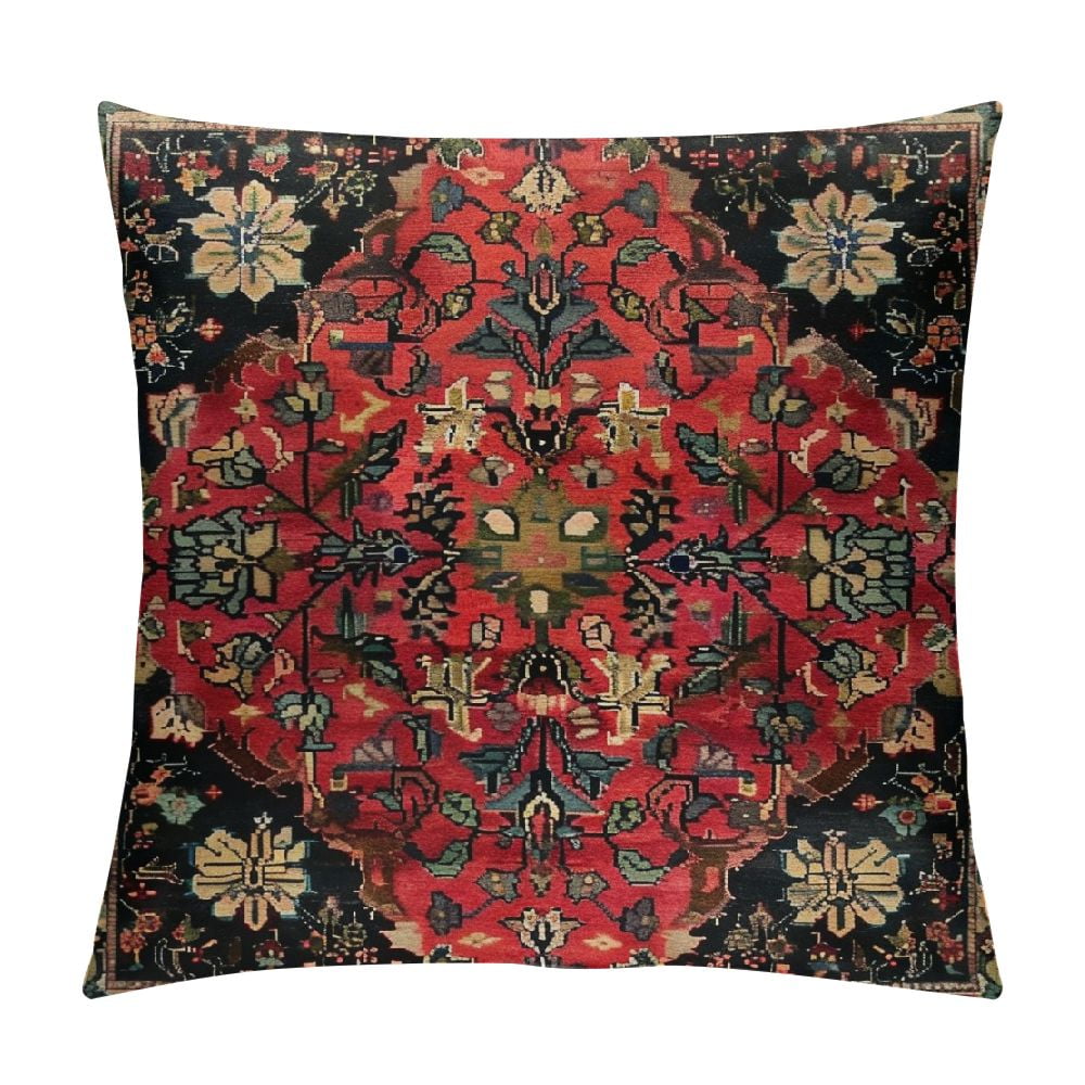 Nawypu Red Persian Carpet - Persian Vintage Antique Carpet Nature Fine ...