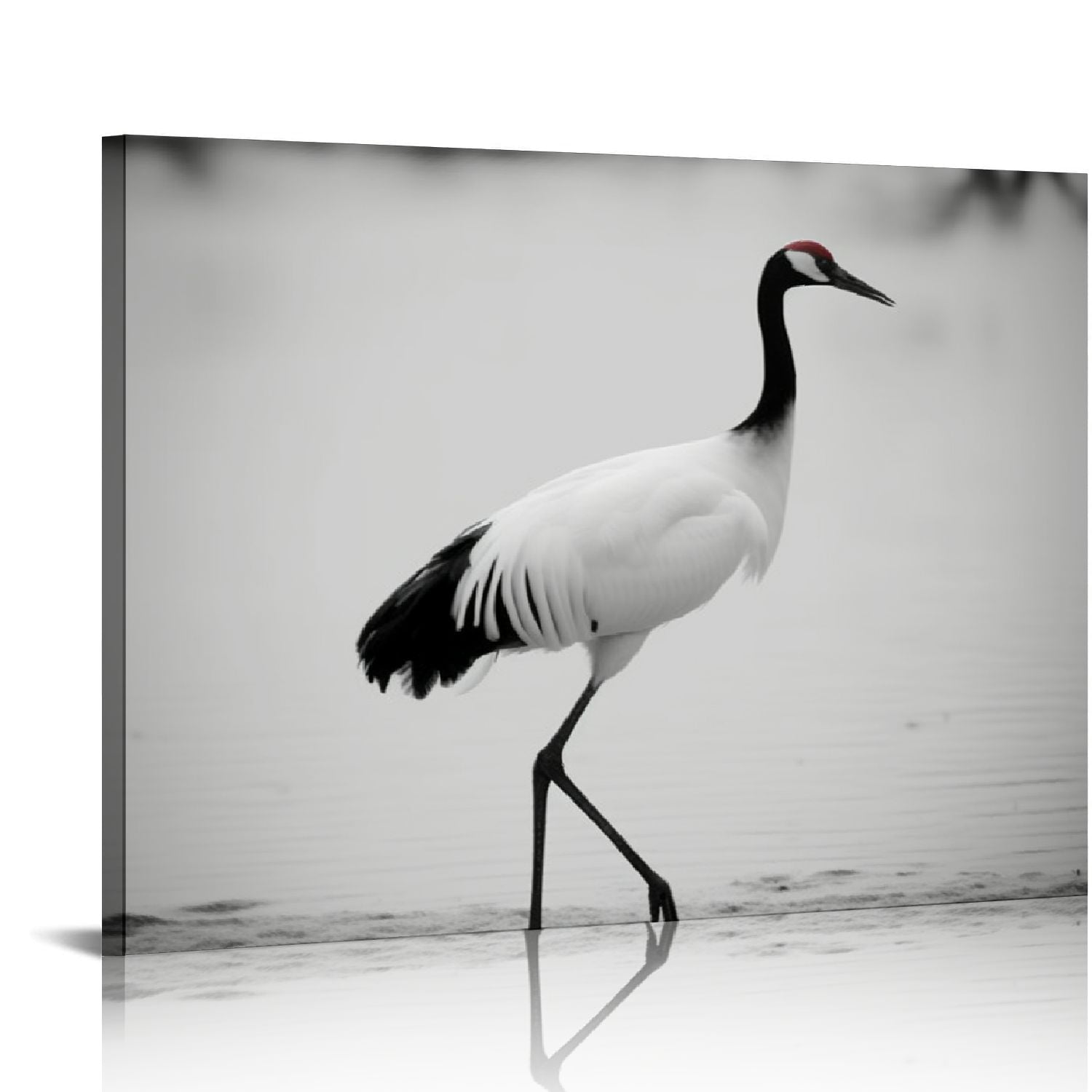 Nawypu Red-crowned Crane Canvas Prints Poster Wall Art For Home Living ...