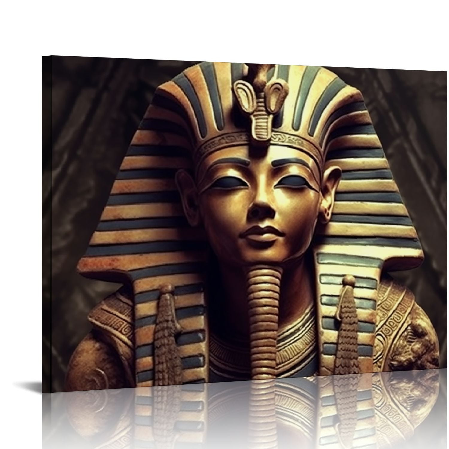Nawypu Retro Egypt Ancient Wall Decor Egyptian Pharaoh King Egyptian ...
