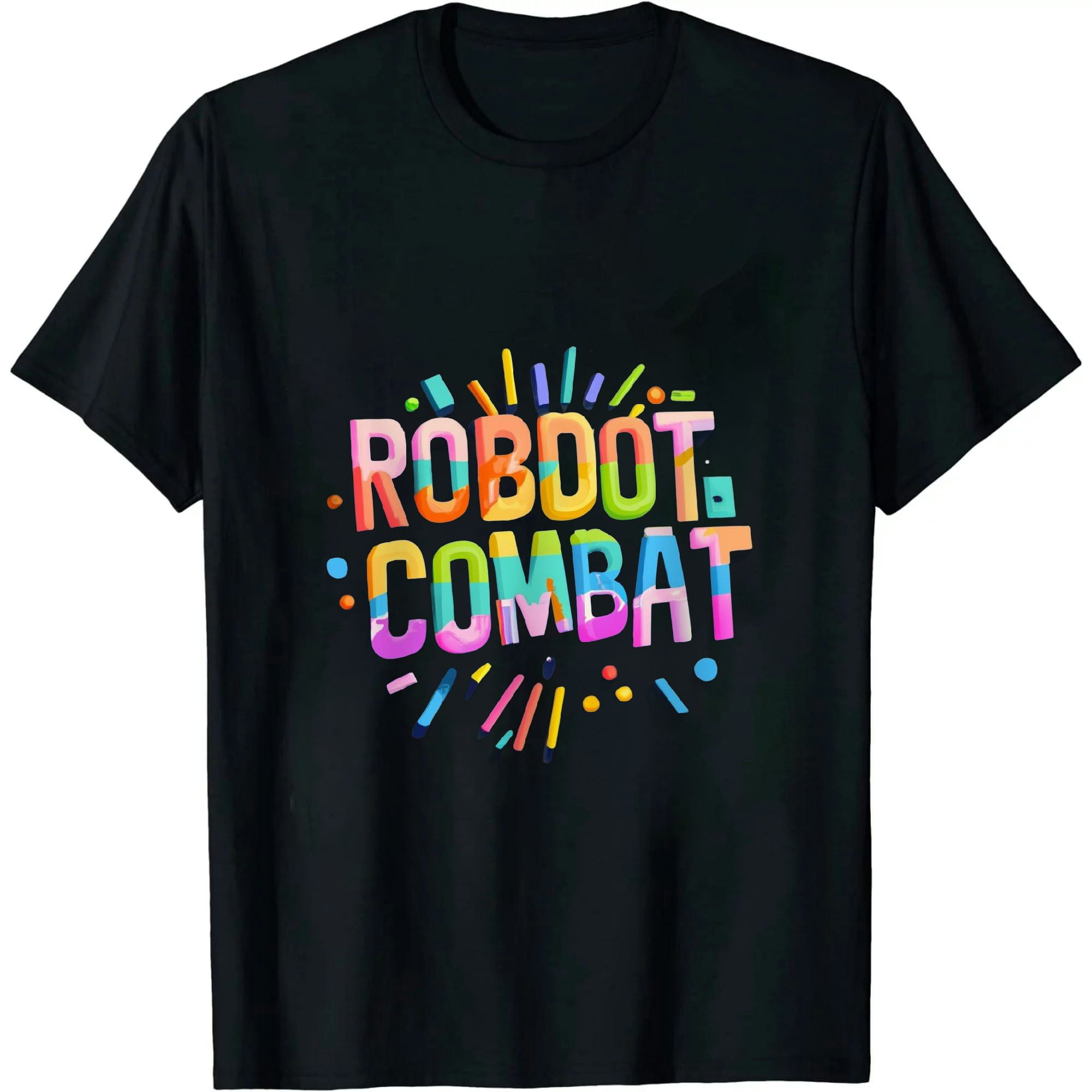 Nawypu Retro Style Robot Combat T-Shirt - Walmart.com Nawypu Retro Style Robot Combat T-Shirt - Walmart.com