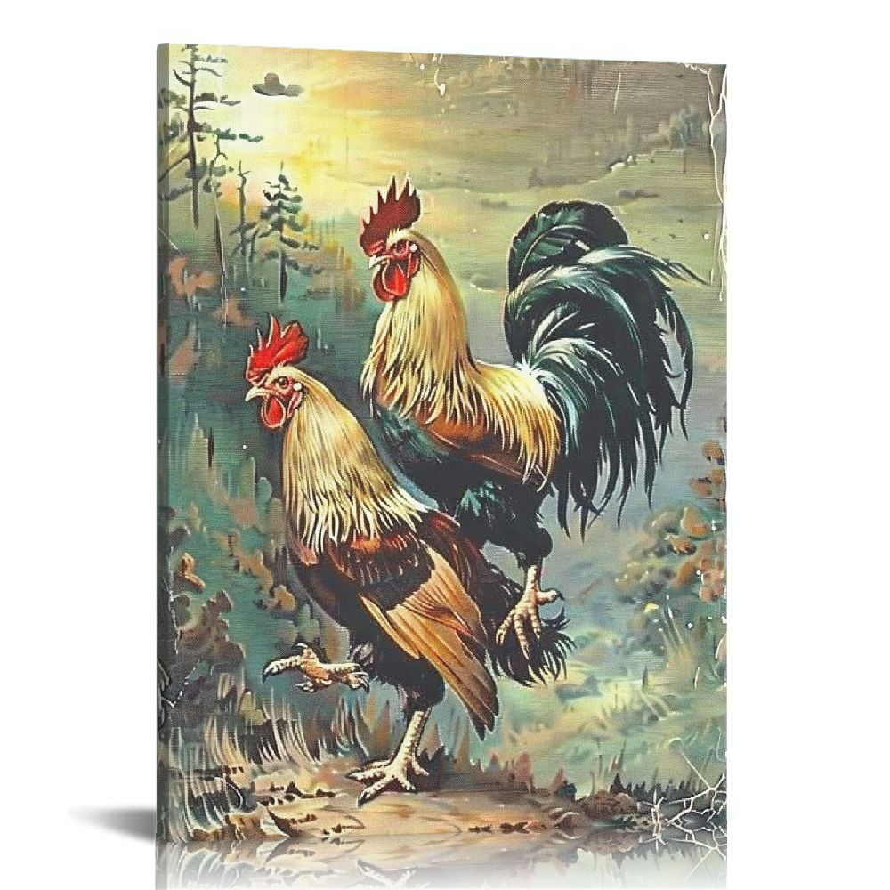 Nawypu Rooster Fighting Cock Cockfighting Gamecock Game Fowl Vintage ...