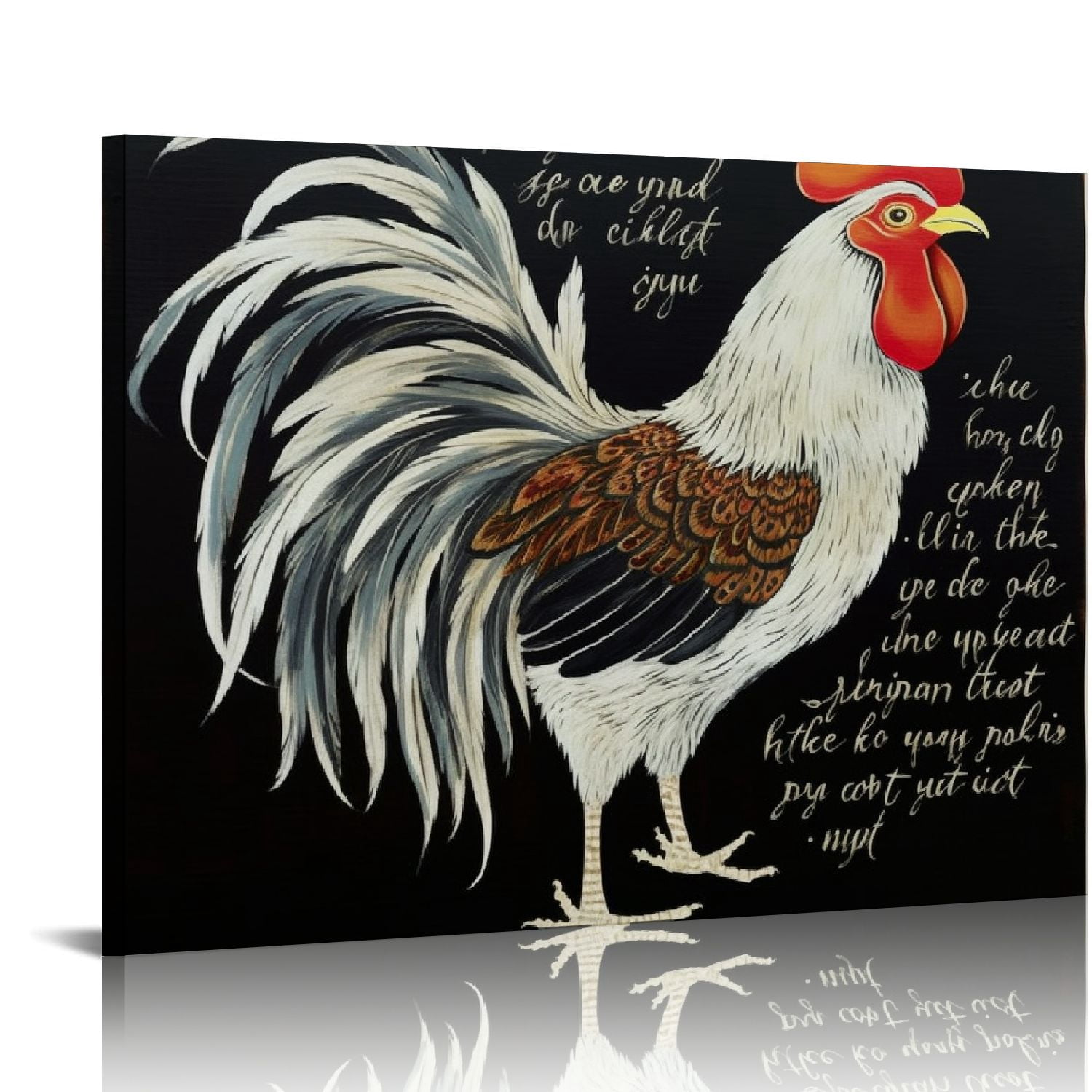 Nawypu 'Rooster - Strut Your Stuff' by Cindy Jacobs, Canvas Wall Art ...