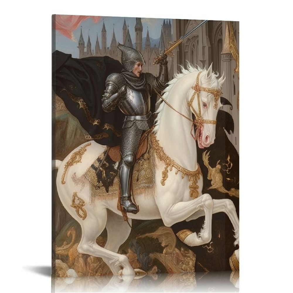 Nawypu Saint George and the Dragon -- 1435 Medieval Christian Poster ...