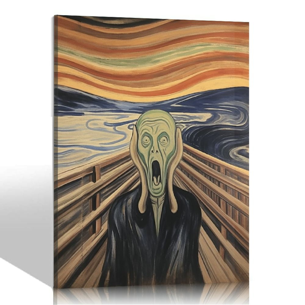 Nawypu the Scream by Edward Munch Famous Paintings Reproduction ...