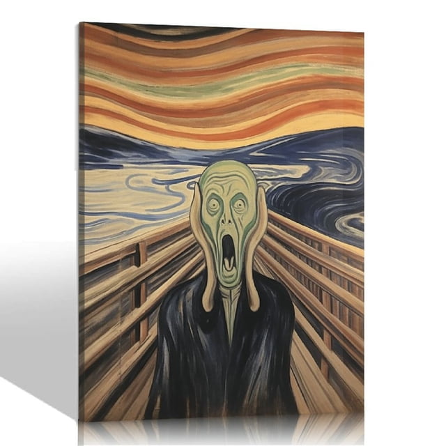 Nawypu the Scream by Edward Munch Famous Paintings Reproduction ...