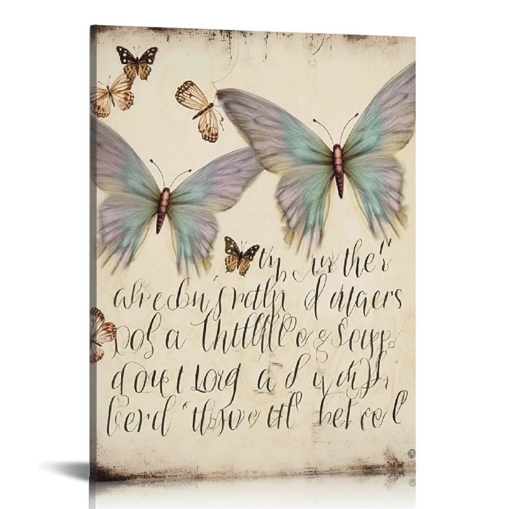 Nawypu Scripture Psalm 91 Wall Art Christian Angel Wings Pictures Wall ...