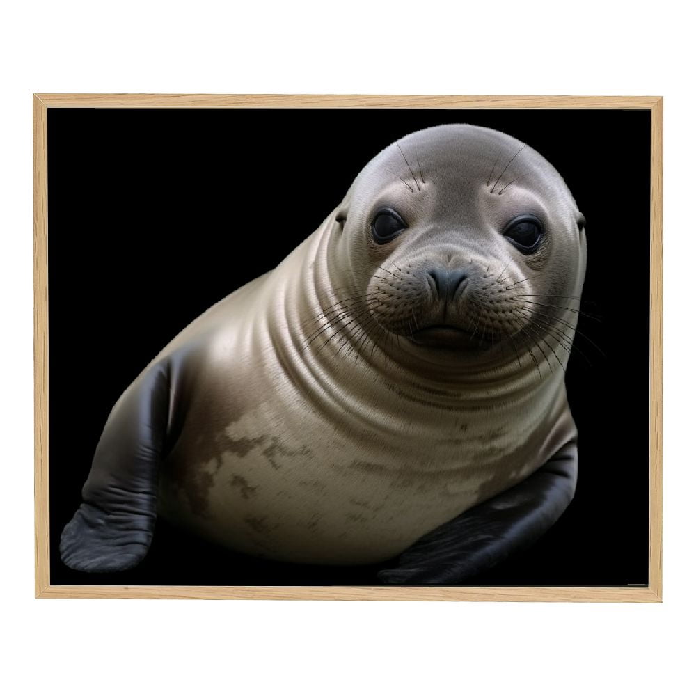 Nawypu Seal Pictures Wall Decor Canvas Wall Art For Living Room Bedroom ...