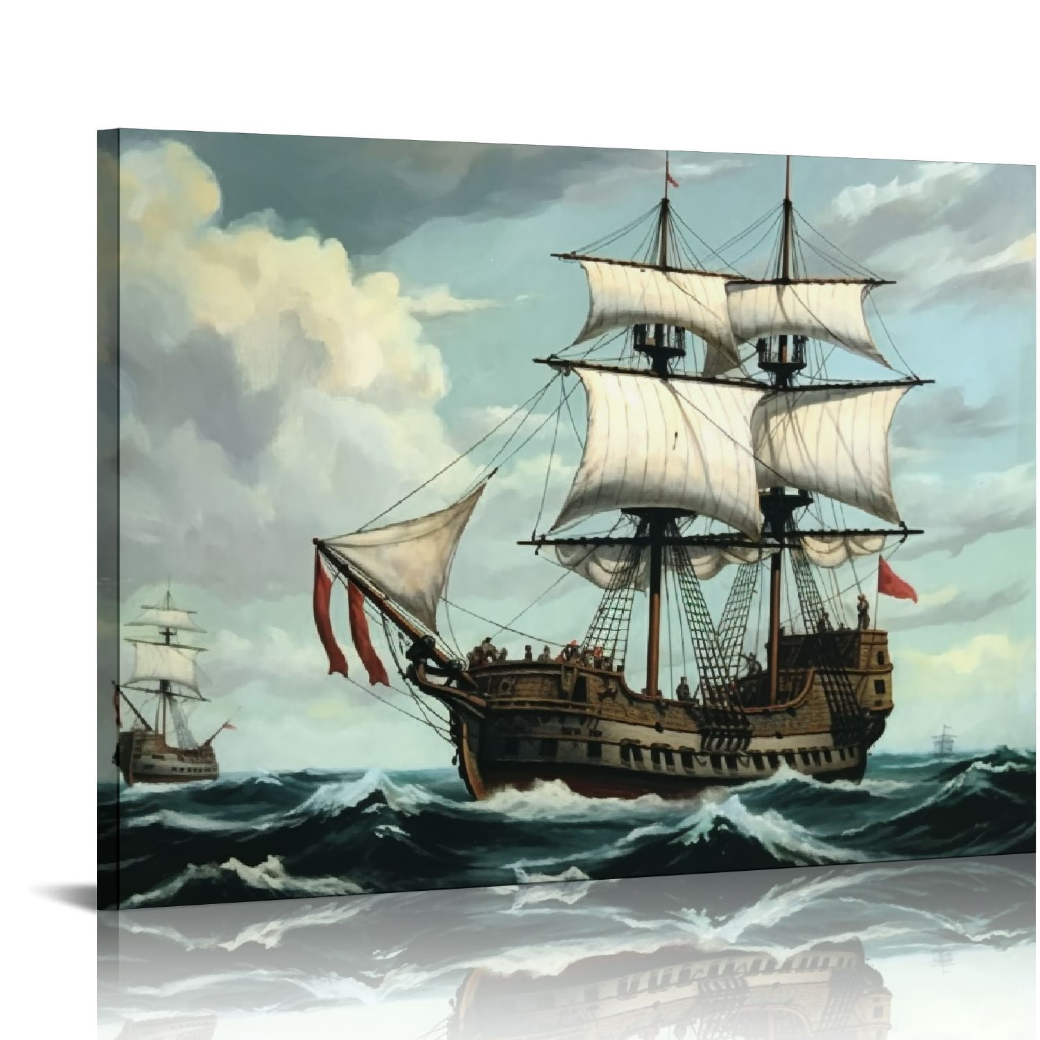 Nawypu Ship Facts Used By Christopher Columbus' Fleet Poster Decorative ...
