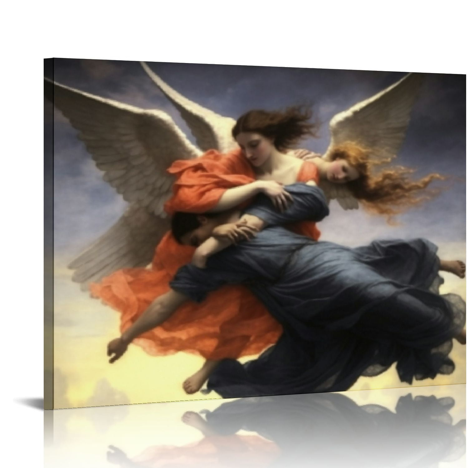 Nawypu Soul Carried to Heaven Posters Office Canvas Wall Art Decor ...