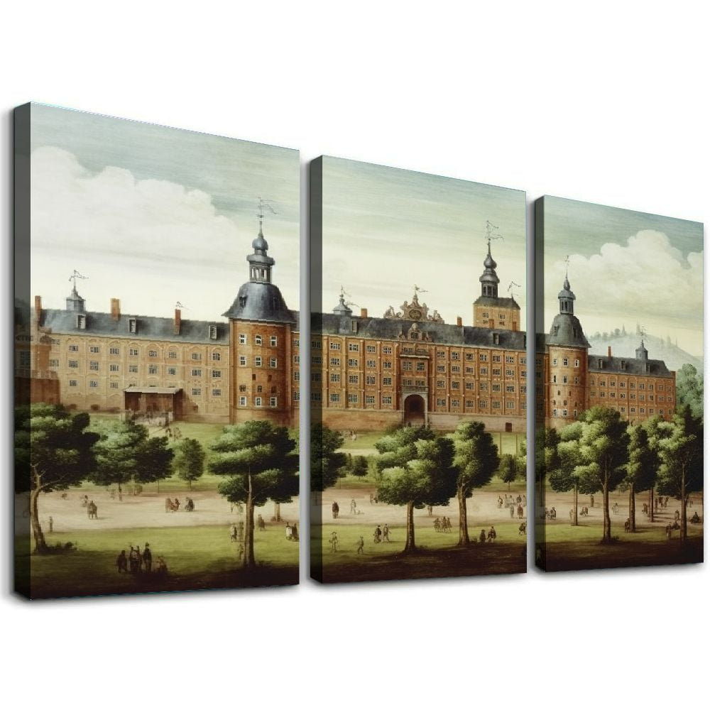 Nawypu Spain Prado 19Th Century Nearly View Of The Prado Museum Madrid ...