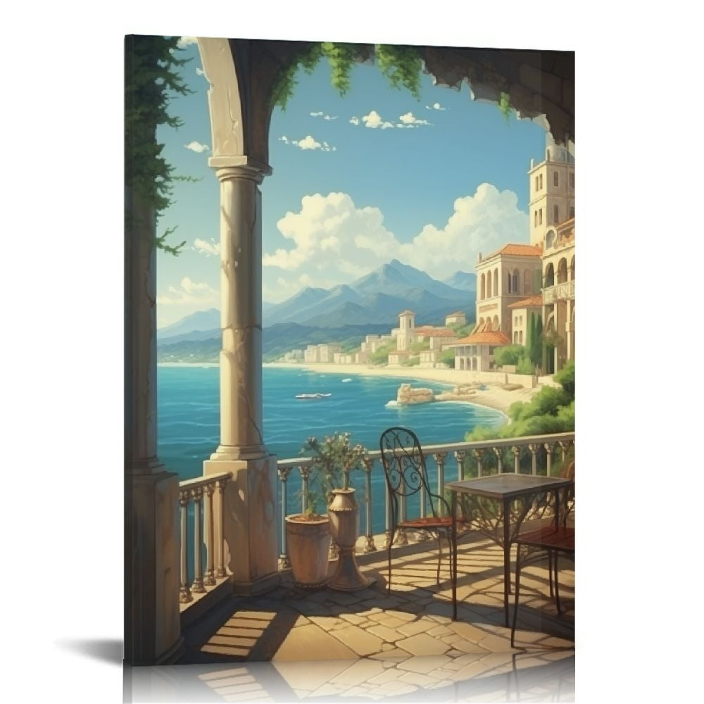 Nawypu Split Croatia Vintage Travel Poster 08x12inch(20x30cm) Wall ...