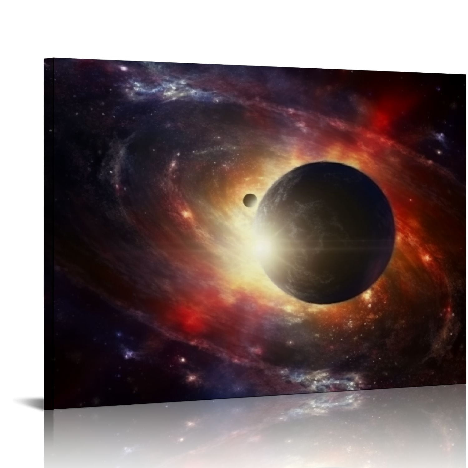Nawypu Star Sky Space Canvas Paintings Wall Art Large Modern 4 Piece ...