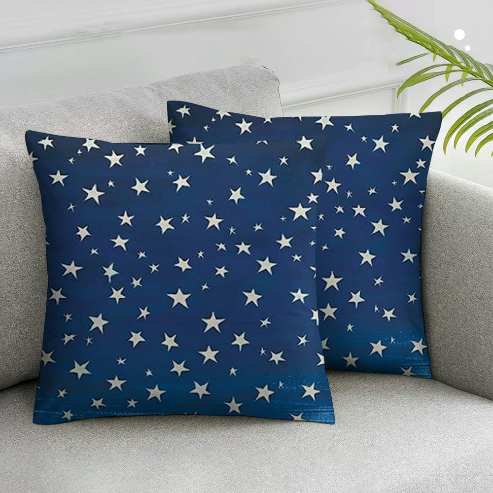 Nawypu Star Throw Pillow Covers Pillow Cases Cushion Case 4th of July ...