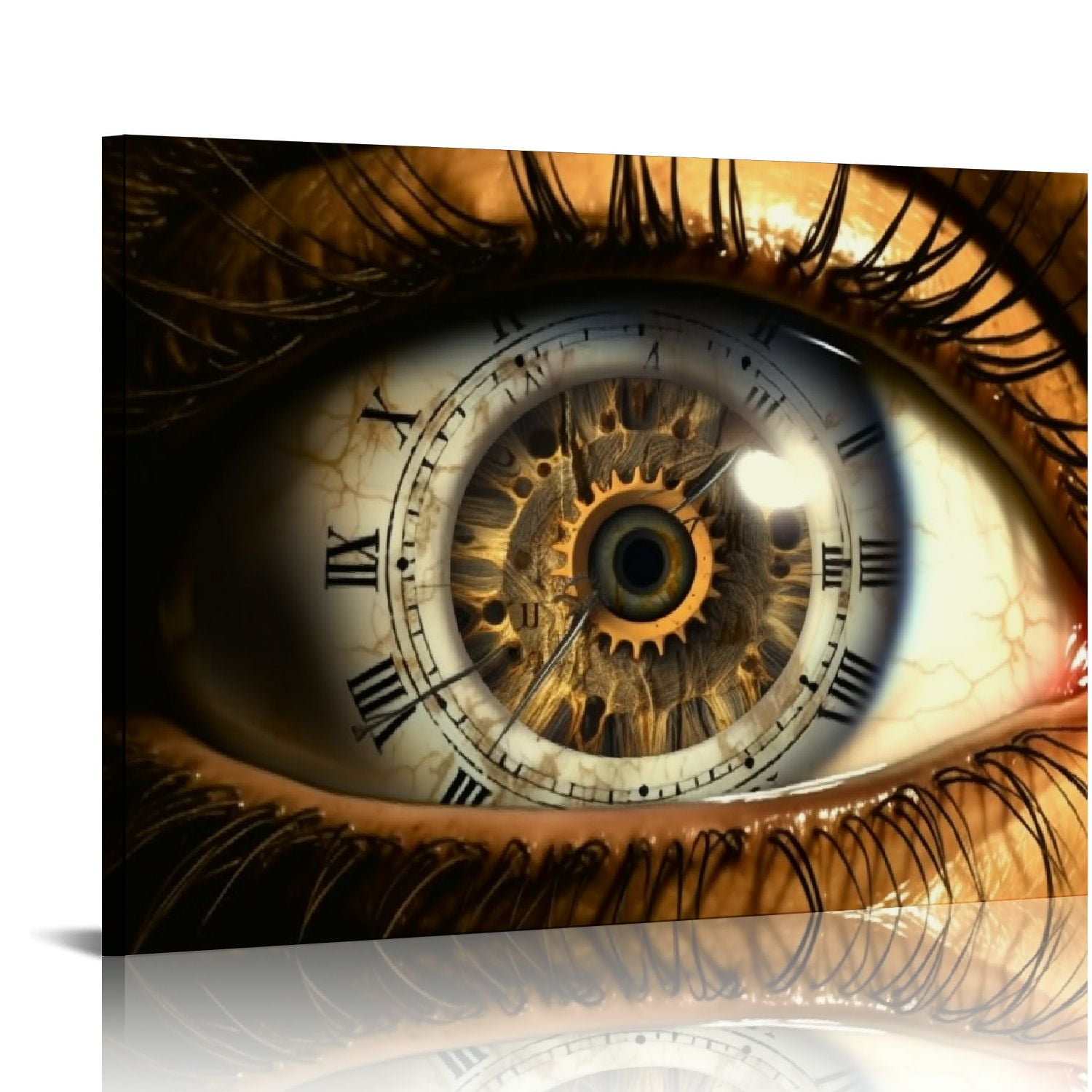 Nawypu Eye Gears Vintage Poster Canvas Pictures Print Wall Art for ...