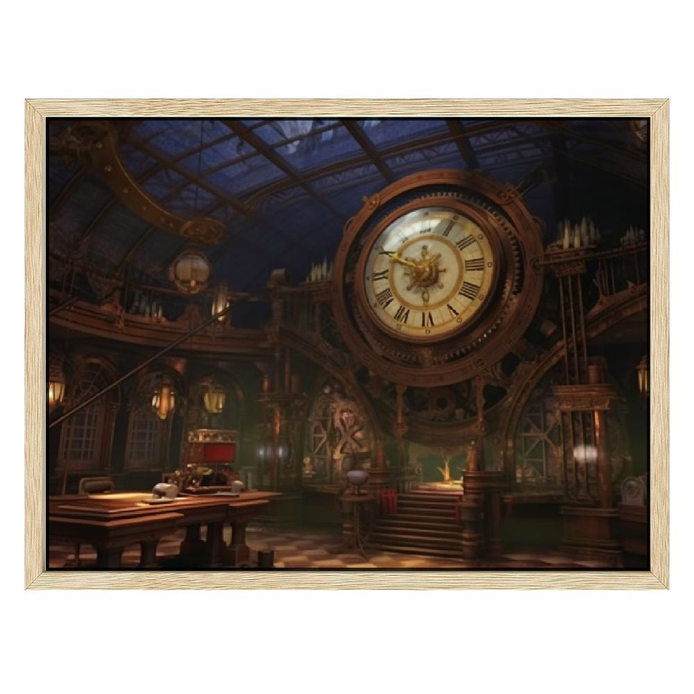 Nawypu Steampunk Lab Poster Canvas Wall Art Decoration Prints for ...