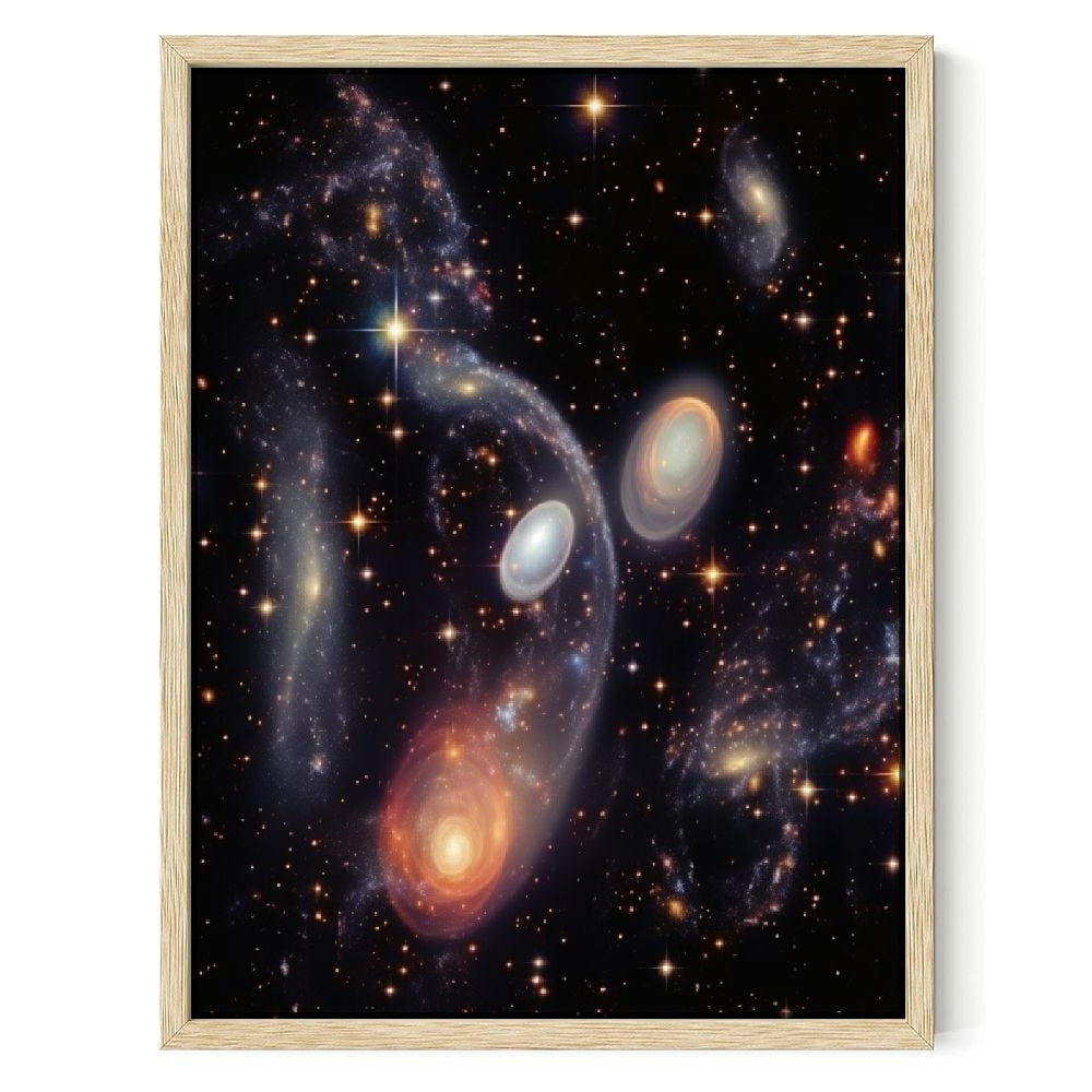 Nawypu Stephen's Quintet Poster - James Webb Space Telescope Print ...