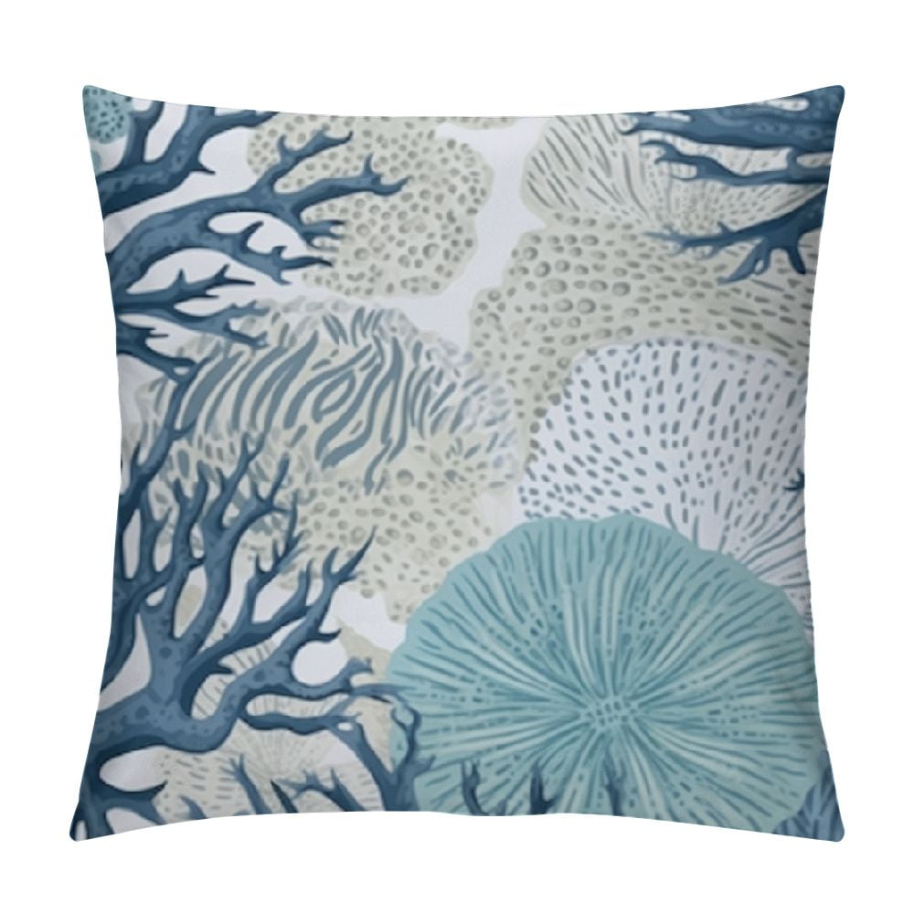 Nawypu Summer Coastal Throw Pillow Covers outdoor Decorative, Nautical ...