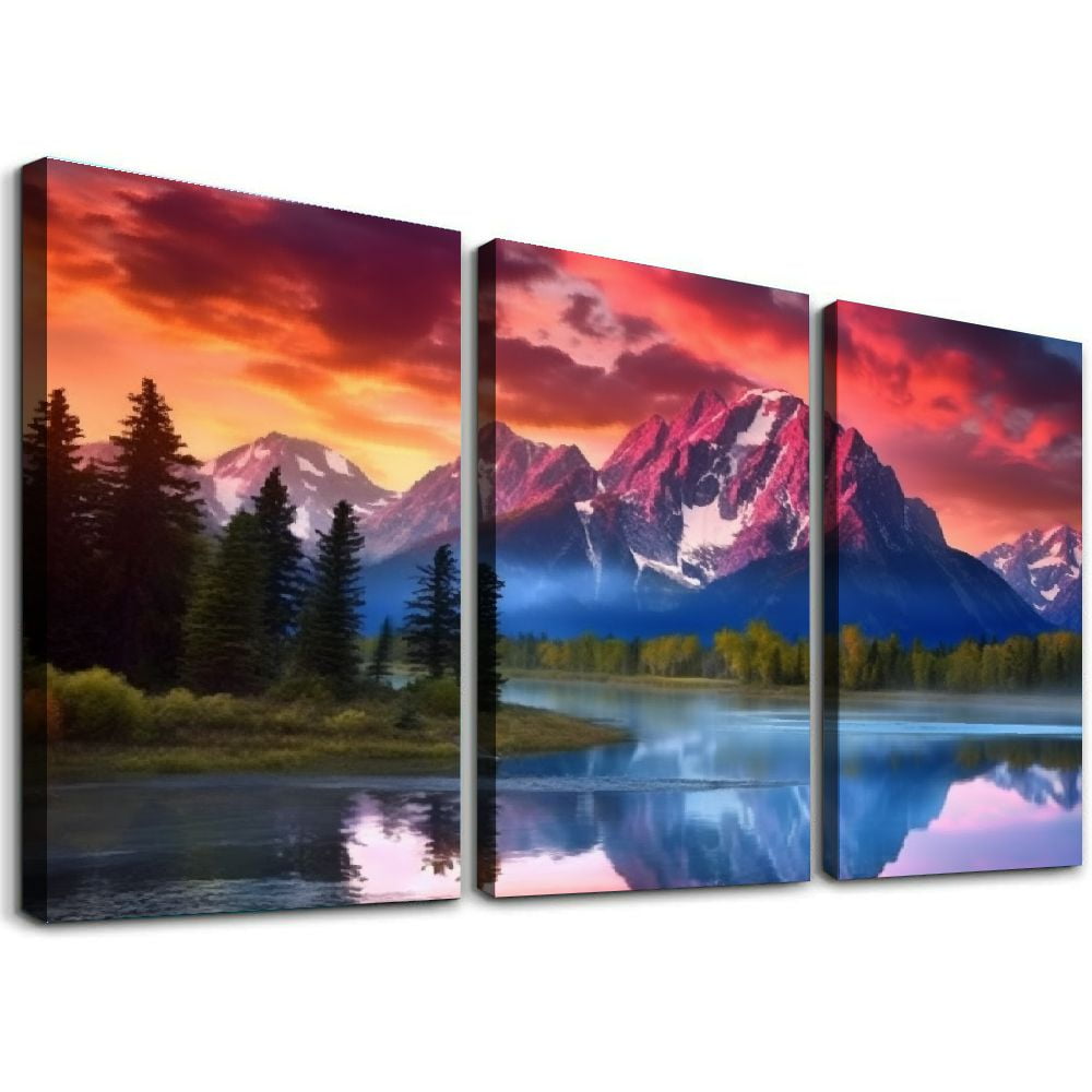 Nawypu Sunrise at Oxbow Bend Grand Teton National Park Photo Photograph ...