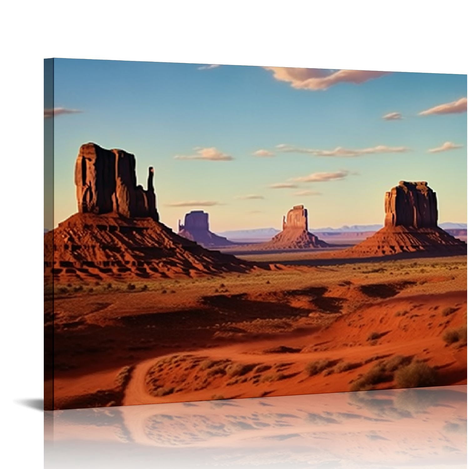 Nawypu Sunset in Monument Valley-Landscape Art Print Canvas-20x16 inch ...