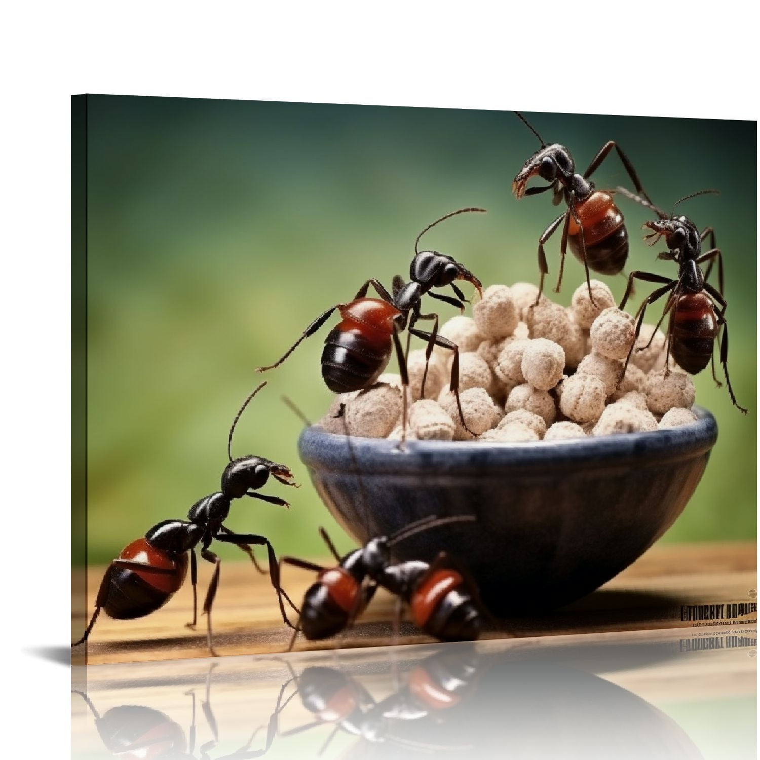 Nawypu Team Of Ants Harnessing The Bug, Ant Tales Canvas Prints Poster ...