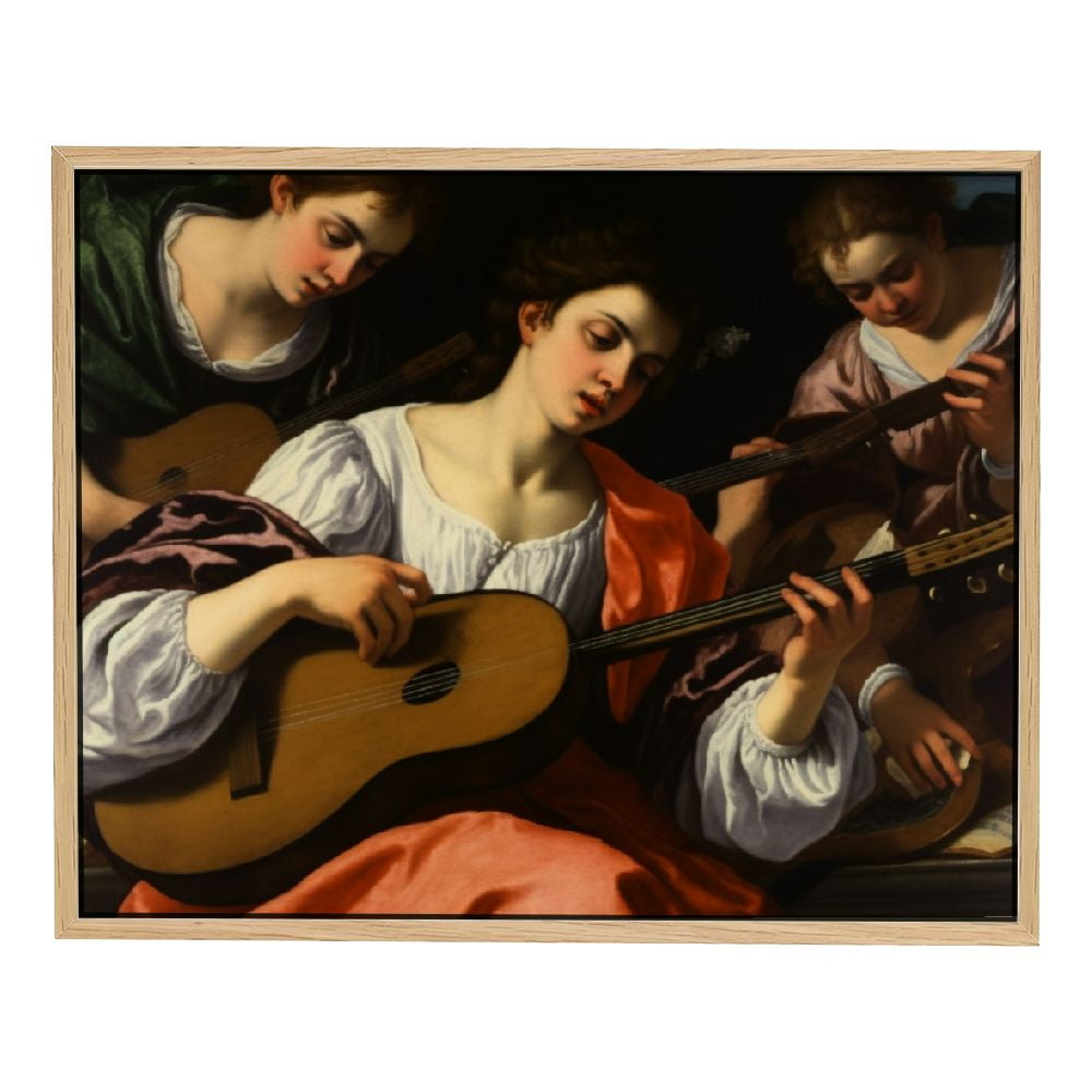 Nawypu The Musicians Poster by Caravaggio - Caravaggio Canvas Wall Art ...