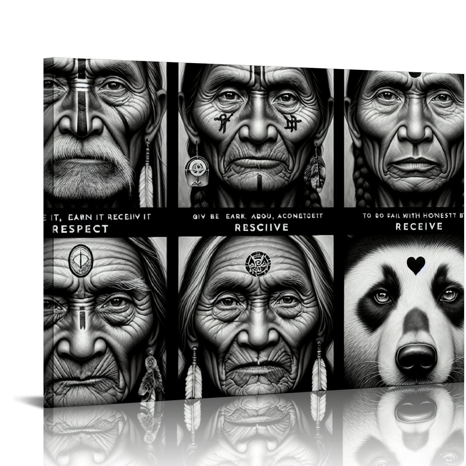 Nawypu The Seven Grandfather Teachings Native American Poster History ...