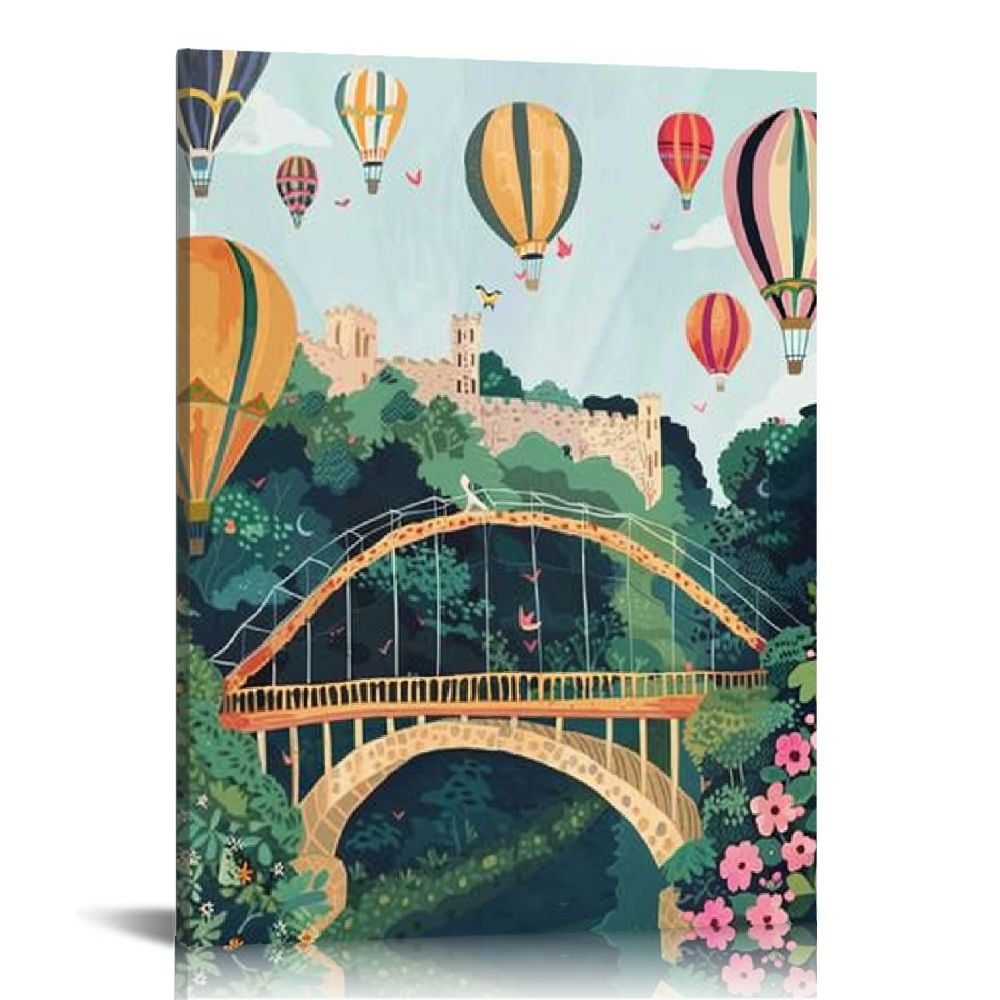 Nawypu Trendy Cities Art Prints Abstract Travel Wall Art Nature ...