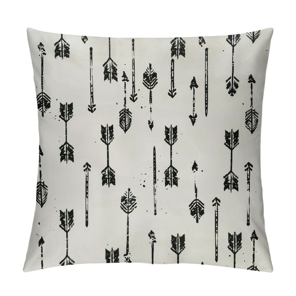 Nawypu Tribal Pillow Sham, Pattern in Prehistoric Style Traditional ...