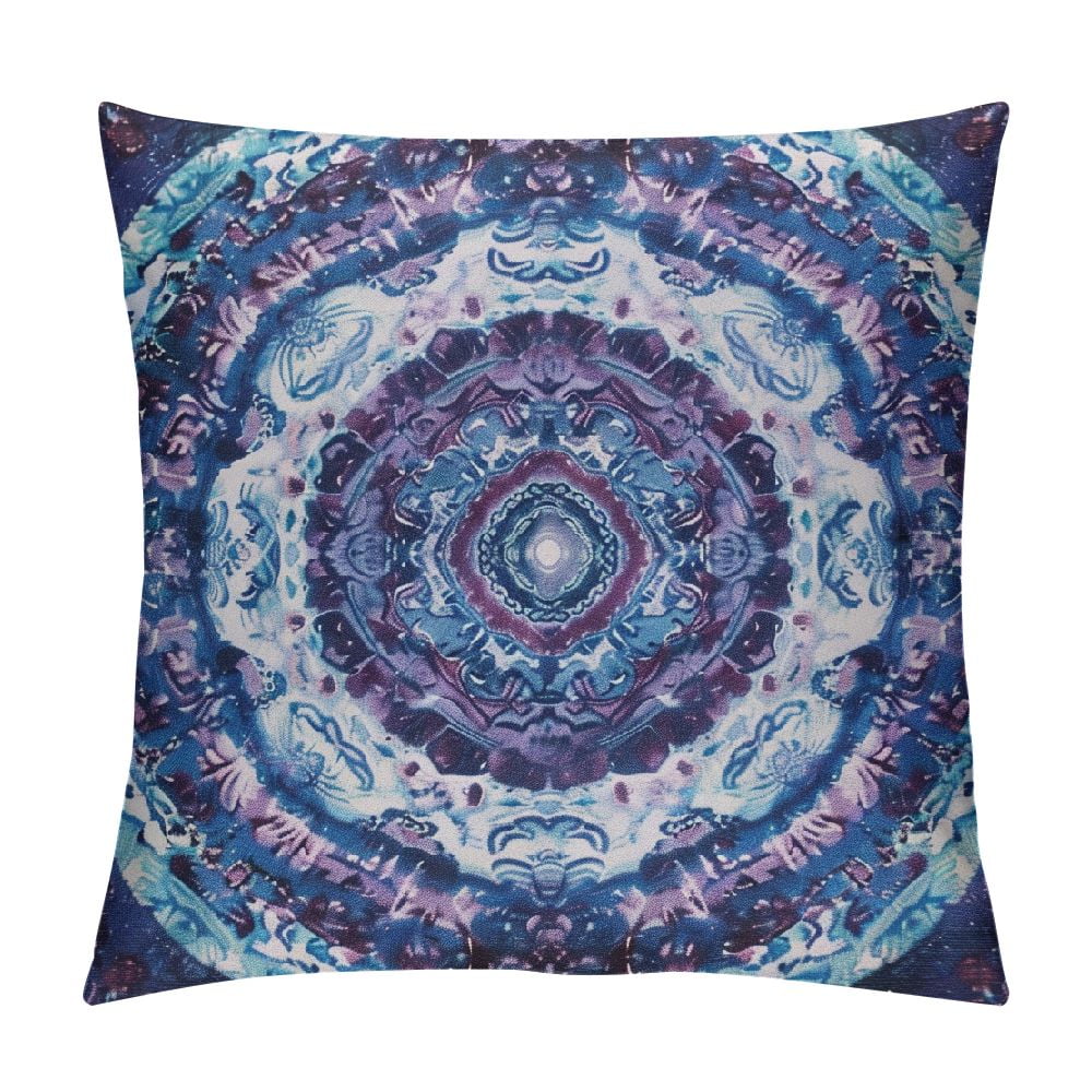 Awypu Tribal Throw Pillow Cover, Boho Mandala Pillow Cover, Bohemian ...